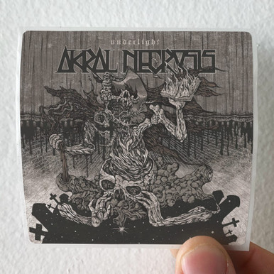 Akral Necrosis Underlight Album Cover Sticker