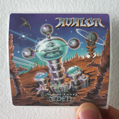 Avalon Vision Eden Album Cover Sticker
