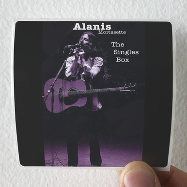 Alanis Morissette The Singles Box Album Cover Sticker