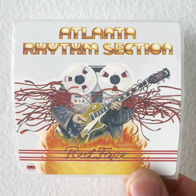 Atlanta Rhythm Section Red Tape Album Cover Sticker