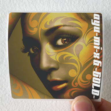 Ayumi Hamasaki Ayu Mi X 6 Gold Album Cover Sticker