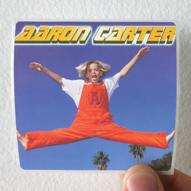 Aaron Carter Aaron Carter Album Cover Sticker