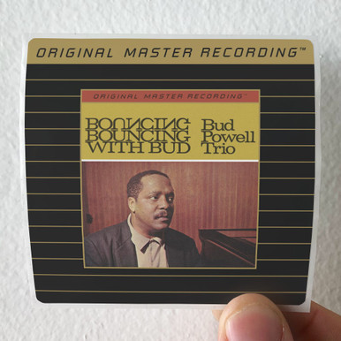 Bud Powell Trio Bouncing With Bud Album Cover Sticker