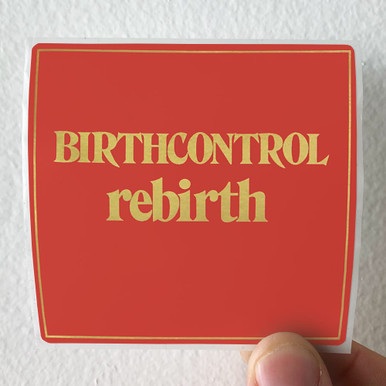 Birth Control Rebirth Album Cover Sticker