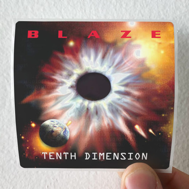 Blaze Tenth Dimension Album Cover Sticker