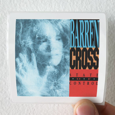 Barren Cross State Of Control Album Cover Sticker