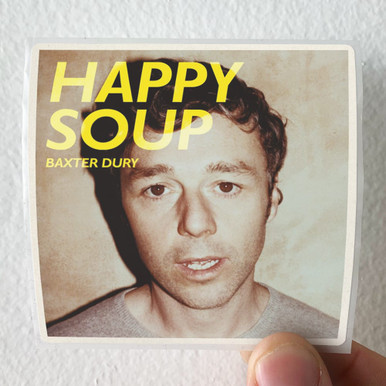 Baxter Dury Happy Soup Album Cover Sticker