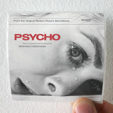 Bernard Herrmann Psycho Album Cover Sticker
