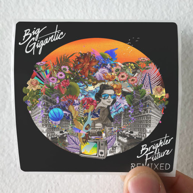Big Gigantic Brighter Future 1 Album Cover Sticker