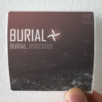 Burial Burial Album Cover Sticker