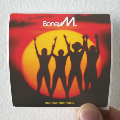 Boney M Boonoonoonoos 1 Album Cover Sticker