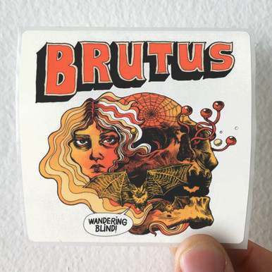 Brutus Wandering Blind Album Cover Sticker