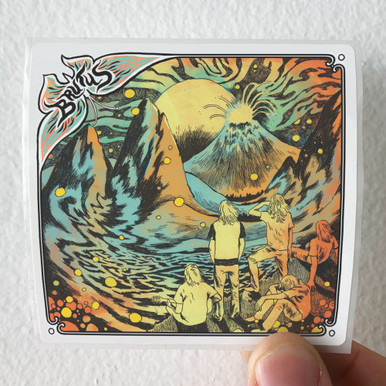 Brutus Behind The Mountains Album Cover Sticker
