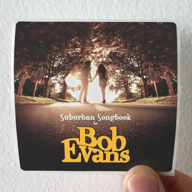 Bob Evans Suburban Songbook Album Cover Sticker