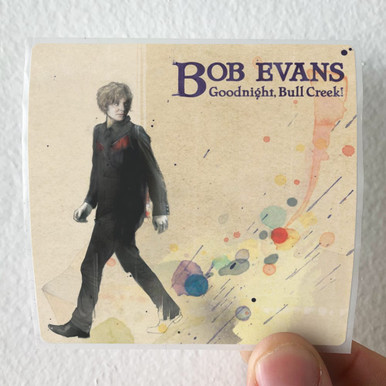 Bob Evans Goodnight Bull Creek Album Cover Sticker