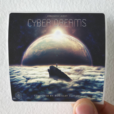 Borislav Slavov Cyber Dreams Album Cover Sticker