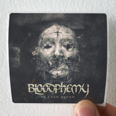 Bloodphemy In Cold Blood Album Cover Sticker