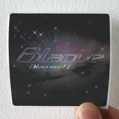 Blaque Blaque Out Album Cover Sticker