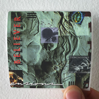 Believer Dimensions Album Cover Sticker