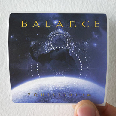 Balance Equilibrium Album Cover Sticker