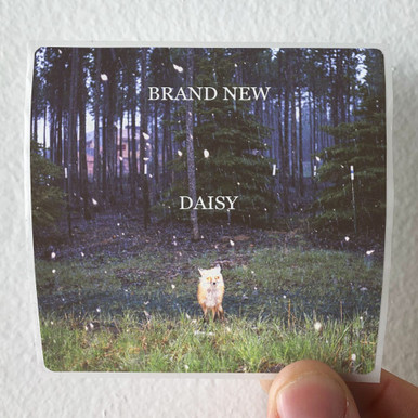 Brand New Daisy Album Cover Sticker