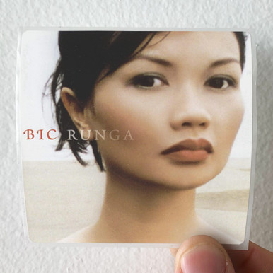 Bic Runga Beautiful Collision Album Cover Sticker