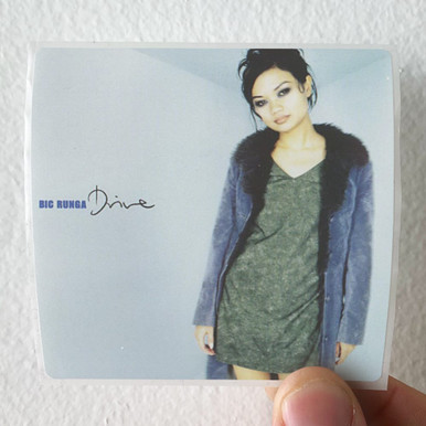 Bic Runga Drive Album Cover Sticker