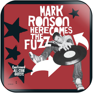 Mark Ronson here comes the fuzz Album Cover Sticker Album Cover Sticker