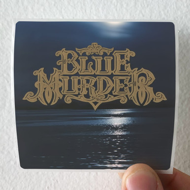 Blue Murder Blue Murder Album Cover Sticker
