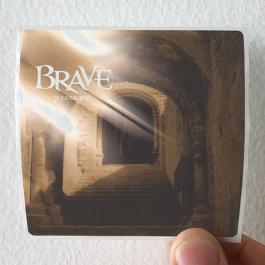 Brave Passages Album Cover Sticker