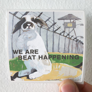Beat Happening We Are Beat Happening Album Cover Sticker