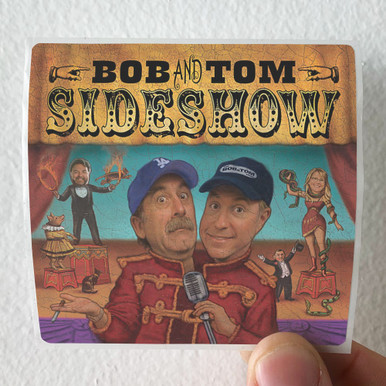 Bob and Tom Sideshow Album Cover Sticker