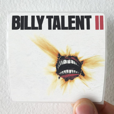 Billy Talent Billy Talent Ii Album Cover Sticker