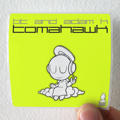 BT Tomahawk Album Cover Sticker