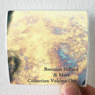 Brendan Pollard Collection Volume One Album Cover Sticker