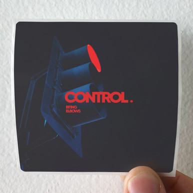 Biting Elbows Control Album Cover Sticker