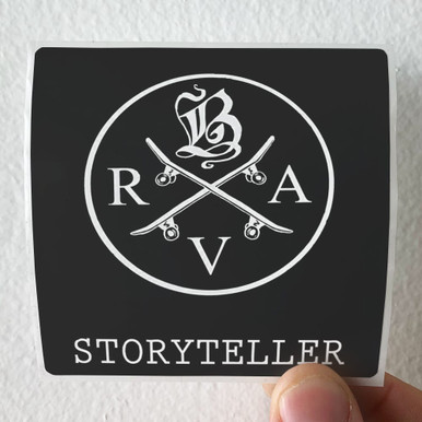 Broadside Storyteller Album Cover Sticker