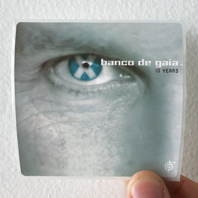 Banco de Gaia 10 Years Album Cover Sticker