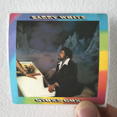 Barry White Stone Gon Album Cover Sticker