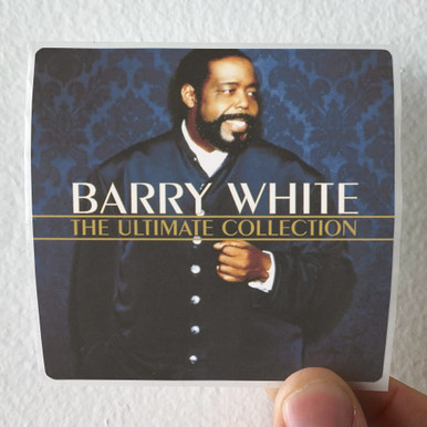 Barry White The Ultimate Collection Album Cover Sticker