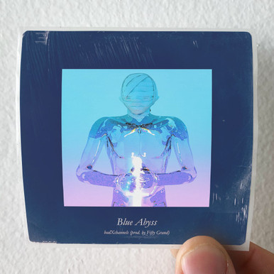 badXchannels Blue Abyss Album Cover Sticker