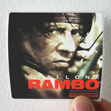 Brian Tyler Rambo Album Cover Sticker
