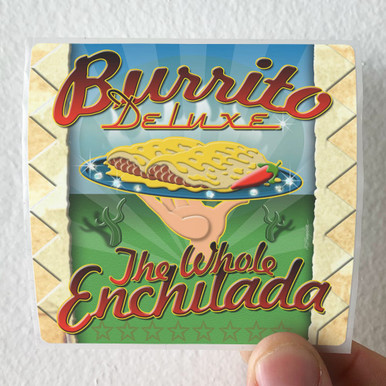 Burrito Deluxe The Whole Enchilada Album Cover Sticker