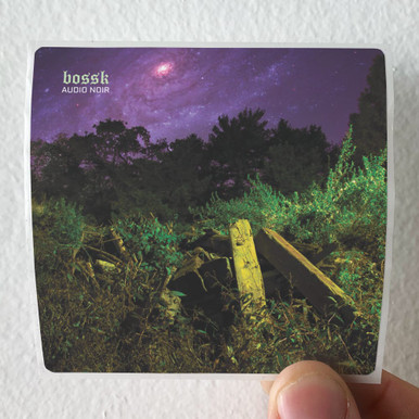 Bossk Audio Noir Album Cover Sticker