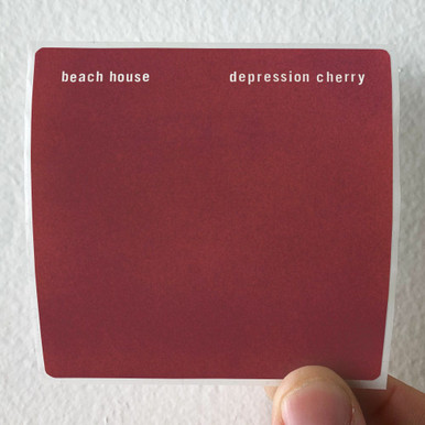 Beach House Depression Cherry Album Cover Sticker