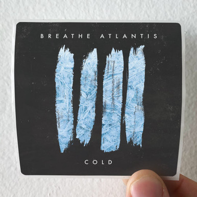 Breathe Atlantis Cold Album Cover Sticker