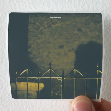Bass Communion Ghosts On Magnetic Tape Album Cover Sticker