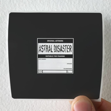 Coil Astral Disaster Album Cover Sticker