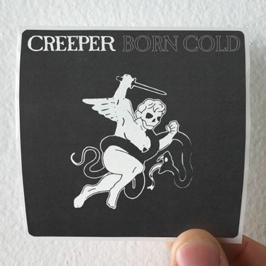 Creeper Born Cold Album Cover Sticker
