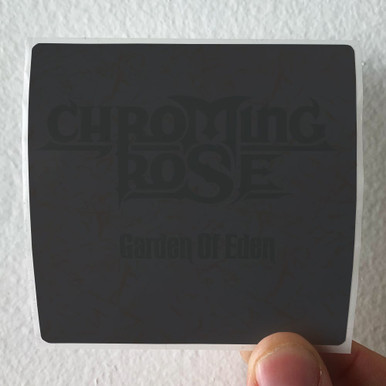 Chroming Rose Garden Of Eden Album Cover Sticker